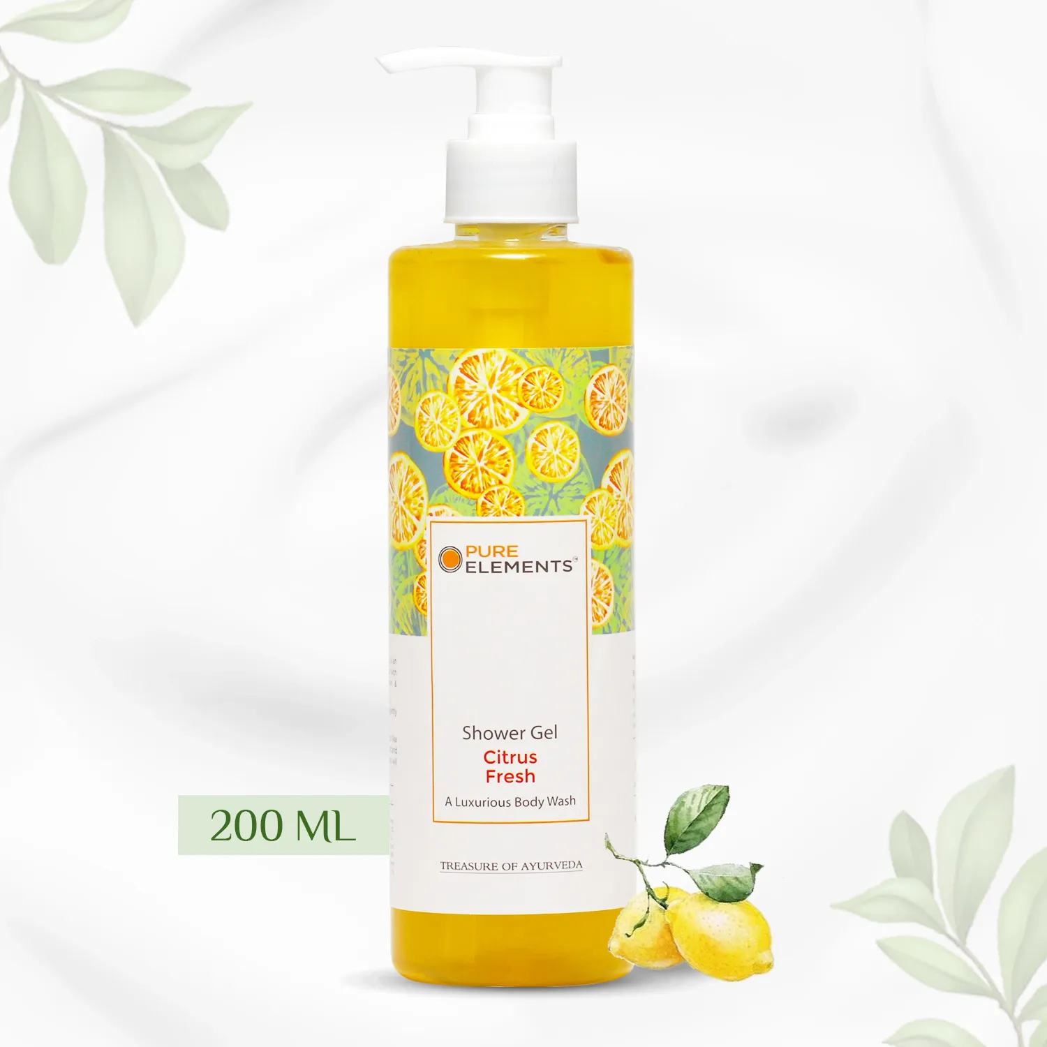 Citrus Fresh Shower Gel – Pure Elements